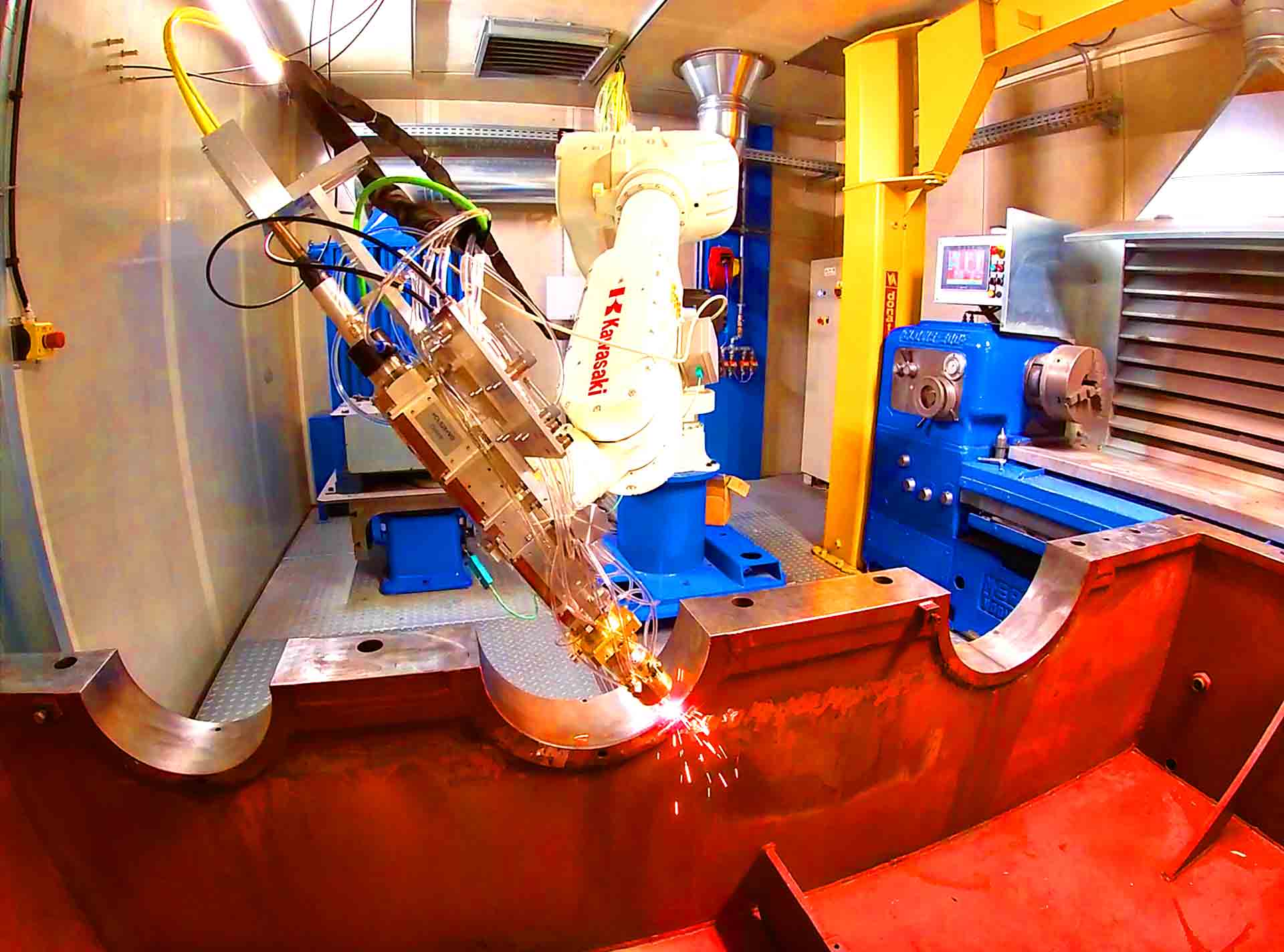 Laser cladding - Metal-Plasma